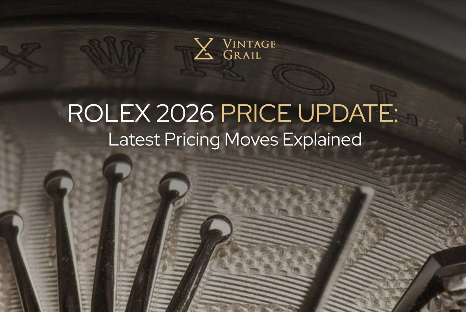 Vintage Grail | Rolex 2026 Price Update: What the Latest MSRP Moves ...
